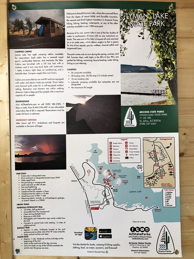 This information board contains the blueprint to your perfect getaway. Study it like you once crammed for finals.