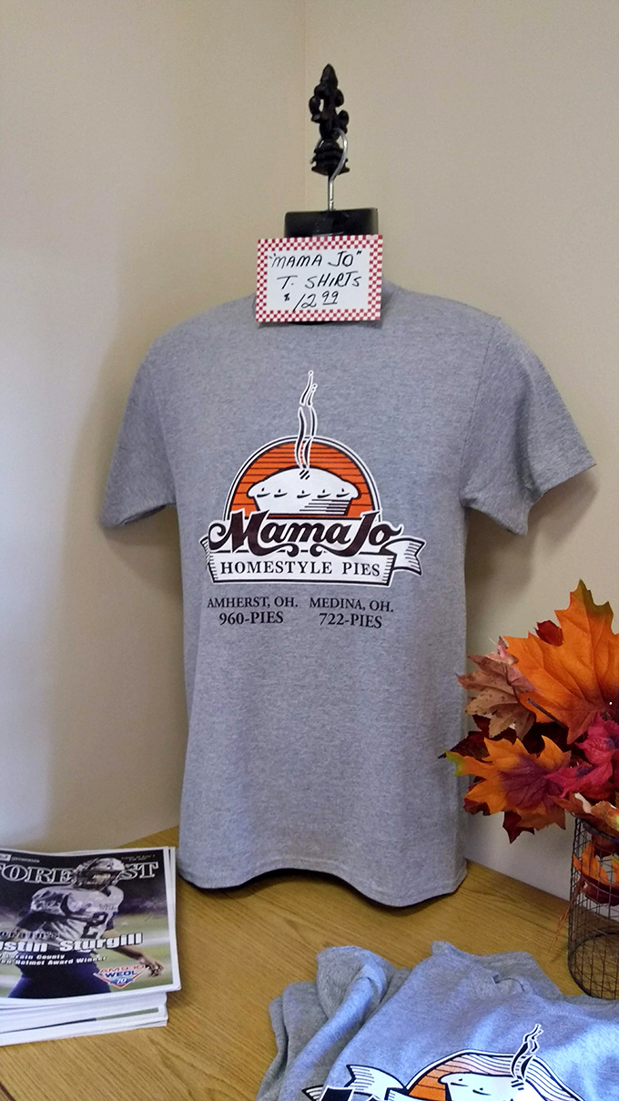 Pie loyalty runs deep—fans proudly sport Mama Jo's merch, spreading the gospel of good crust throughout Ohio and beyond.