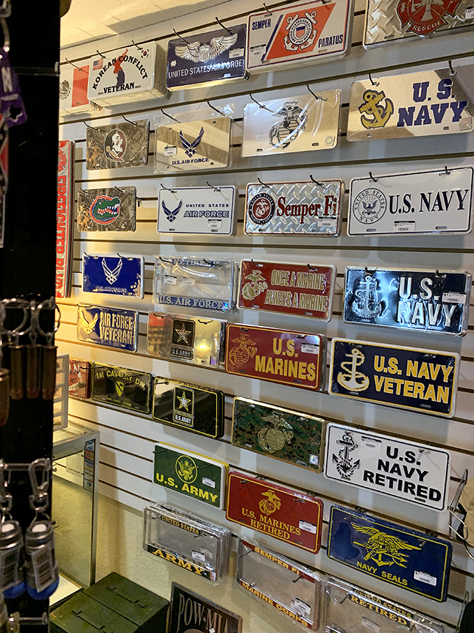 License plates that make your car a rolling tribute – because sometimes bumper stickers just aren't enough to express your military pride.