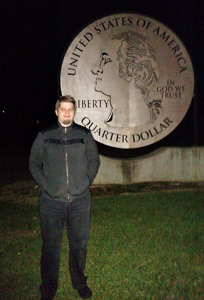 Nighttime illumination gives this monument an almost mystical quality that's surprisingly moving to witness.