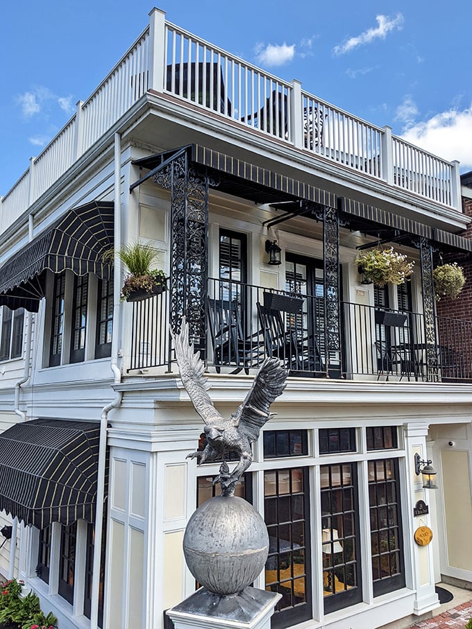 Olivia's Bridge Street Inn beckons weary travelers with the promise of sweet dreams in historic surroundings.