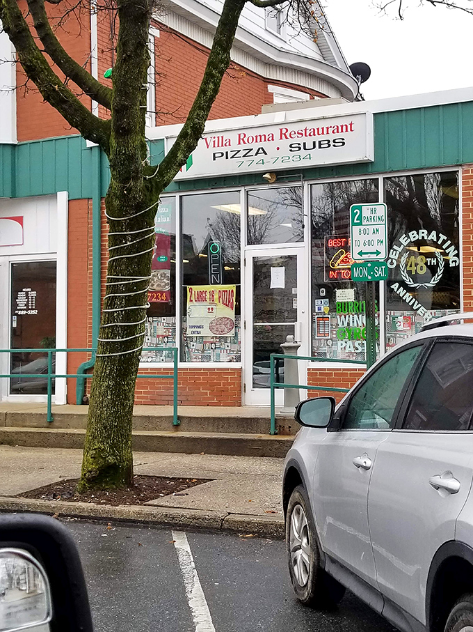 From the street, it looks like any small-town pizza joint, but locals know it houses treasures worth their weight in mozzarella.