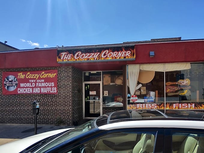 World Famous Chicken and Waffles isn't just a bold claim—it's a promise this little corner of Appleton delivers on with crispy, juicy authority.
