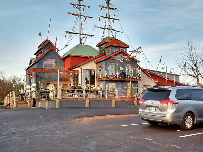 Pirates Landing stands as delightful proof that whimsy isn't just for coastal towns—even landlocked communities can embrace their inner swashbuckler.