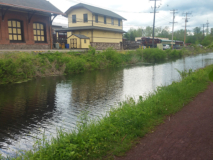 Canal-side dining combines waterfront views with the cozy charm of historic New Hope perfectly.