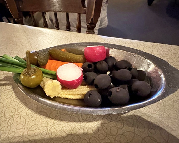 The legendary relish tray—a colorful array of pickled treasures that's been starting Wisconsin supper club meals since your grandparents' first date.