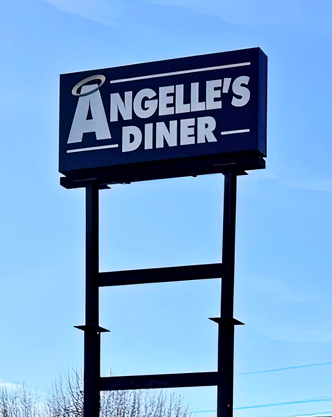 The halo above the "A" in Angelle's isn't just clever branding – it's truth in advertising for food that's nothing short of heavenly.