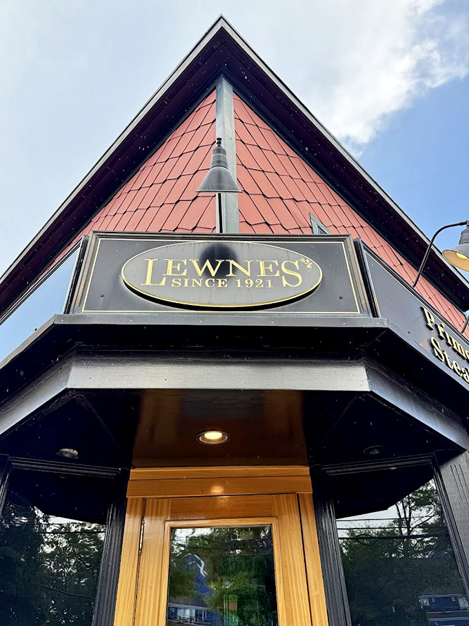 The sign says "Since 1921"—a century of perfecting the art of steak while lesser restaurants have come and gone. 