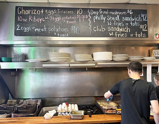 The kitchen crew – unsung heroes performing the daily miracle of turning simple ingredients into memories on a plate.