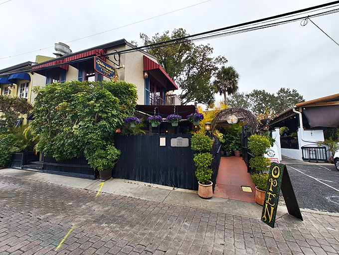The Goblin Market Restaurant hides behind lush greenery like a culinary secret. Named after a Victorian poem, serving food that's anything but old-fashioned.