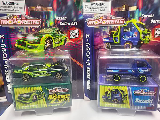 Miniature speed machines for the young and young-at-heart – these toy cars fuel imagination without emptying wallets.
