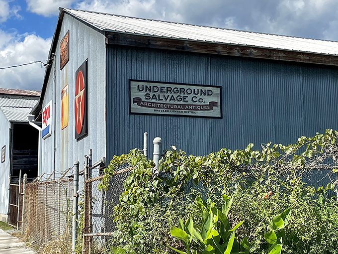 Underground Salvage Co. houses architectural gems waiting for their second act—like Broadway understudies with more character and better stories to tell.