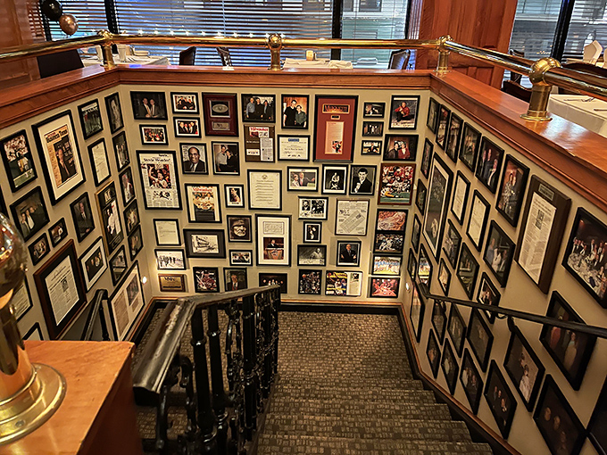 The Wall of Fame showcases decades of satisfied diners. Like a yearbook of carnivorous happiness, it tells the story of a restaurant that's become a Milwaukee institution.