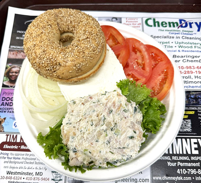 Whitefish salad on a bagel isn't just breakfast—it's edible proof that the universe occasionally gets things perfectly right.