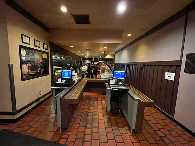The ordering counter where culinary dreams come true—watch your meal being prepared with care and genuine expertise.