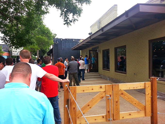 The line outside Pecan Lodge isn't a wait—it's a pilgrimage. These people aren't customers; they're believers on a BBQ vision quest.