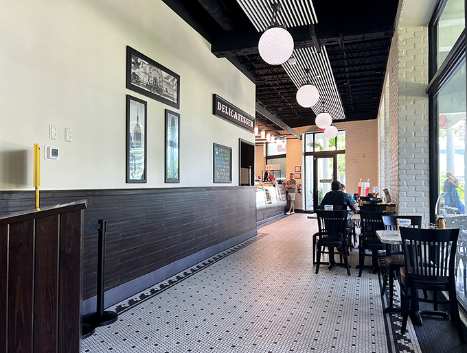 The entrance beckons with promises of deli delights—a portal between ordinary Florida life and extraordinary New York-style flavors.