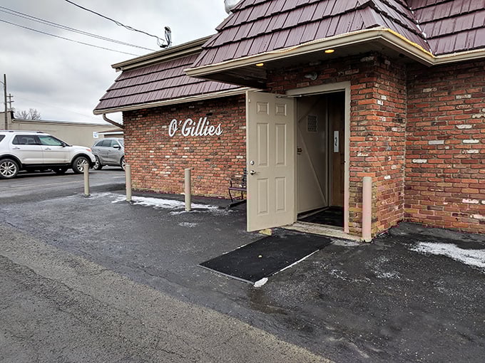 The entrance might not scream "culinary destination," but that's the beauty of it—O'Gillies saves all its showing off for what's on your plate.