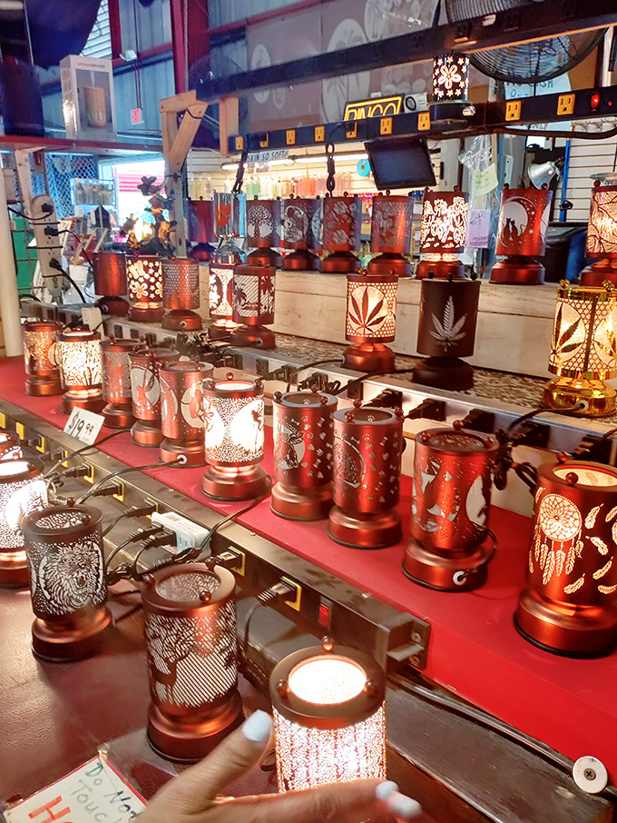 Illuminating art that transforms any room into a mystical escape. These lamps don't just light spaces—they create moods and possibly fire hazards. 