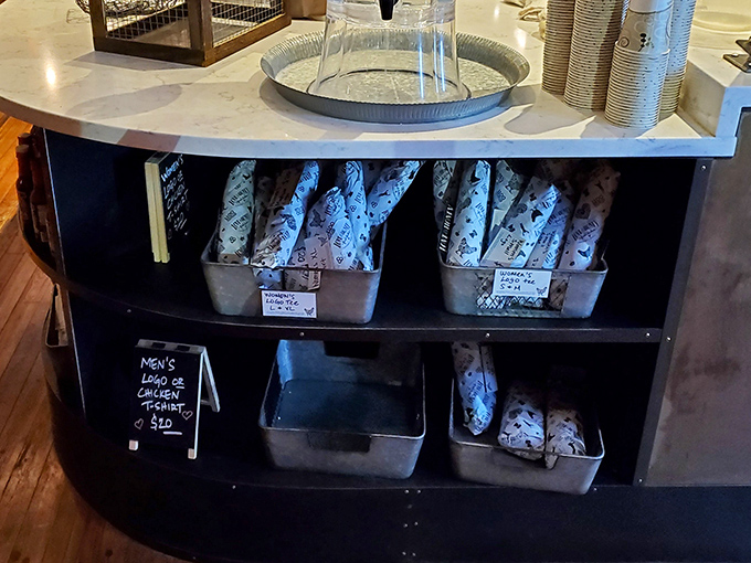 Even the merchandise gets the Love & Honey treatment – because great branding extends beyond just the food.