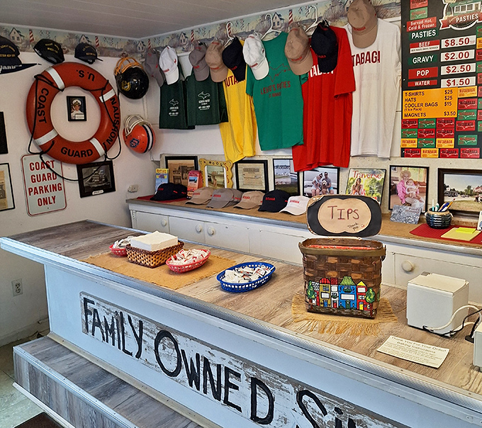 Rutabaga-branded merchandise lets you take home a taste of pasty culture—because sometimes a t-shirt is the next best thing to an actual pasty.