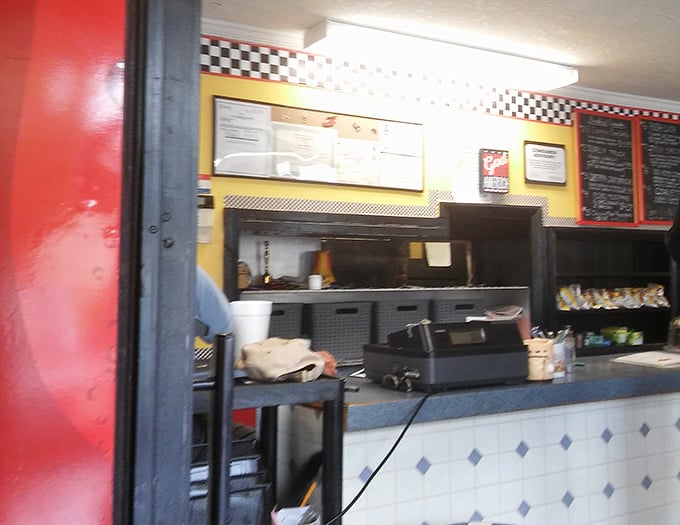 Where breakfast dreams begin – the order counter at BBee's promises delicious possibilities and friendly service in equal measure.