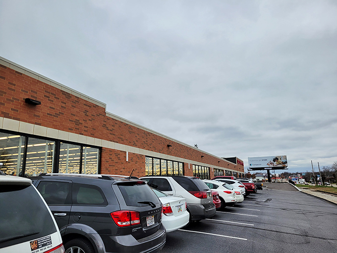 The packed parking lot tells the story—Valley Thrift isn't just a store, it's a destination for savvy shoppers across Ohio.