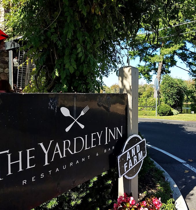 The sign promises both tradition and farm-freshness—a combination as perfect as chocolate and peanut butter, but significantly more sophisticated.