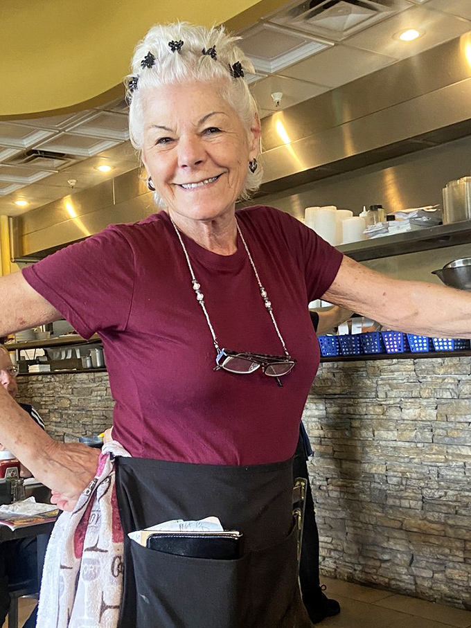 The friendly staff at The Diner brings warmth and personality to every visit, making regulars feel like family and first-timers feel like regulars.