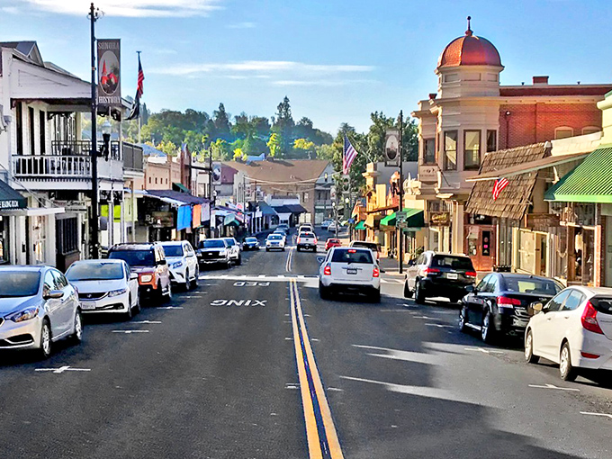 Sonora's historic downtown invites you to slow down and stroll – a refreshing change from the frenetic pace of California's coastal cities.