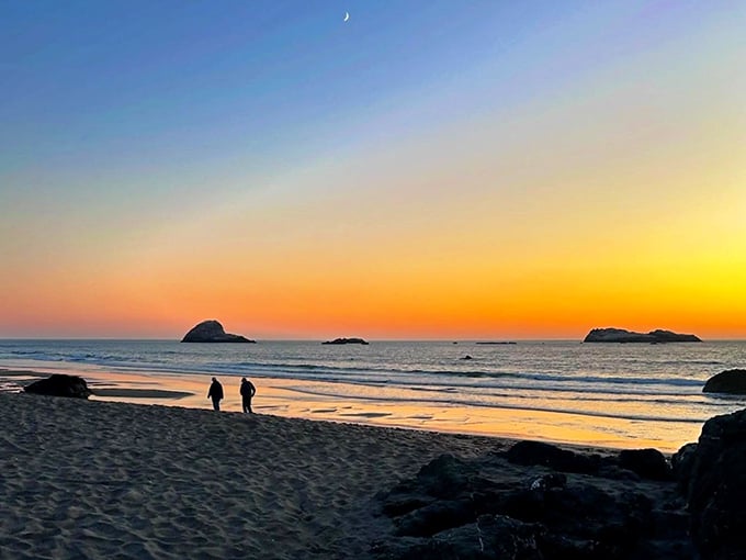 Sunsets in Trinidad don't just end the day—they celebrate it, painting the sky in colors that make even professional photographers question their filter settings.