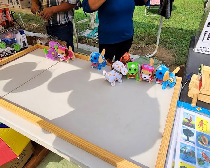 Colorful canine companions that never need walking! These playful toy dogs bring perpetual cuteness without the inconvenience of actual puppy training.