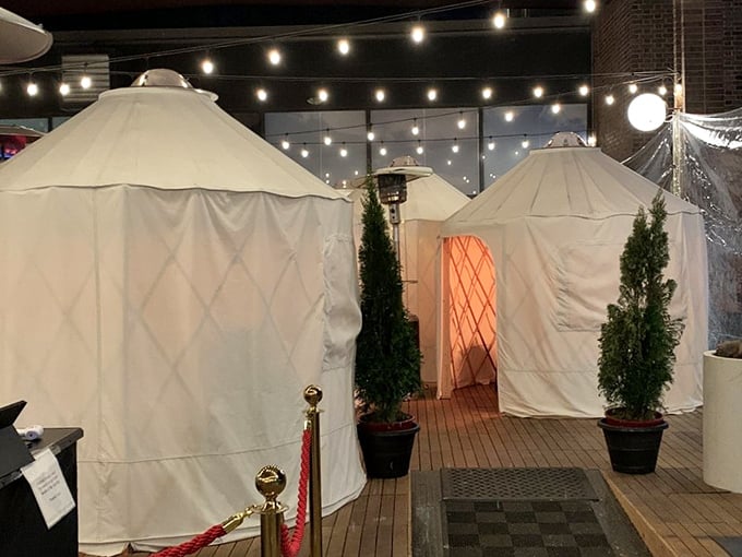 When a pandemic threatened dining traditions, Zahav answered with these magical yurts—proving great food finds a way.