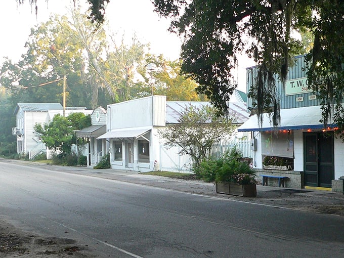 The simple storefronts of McClellanville hide treasures inside—just like the best small towns themselves.