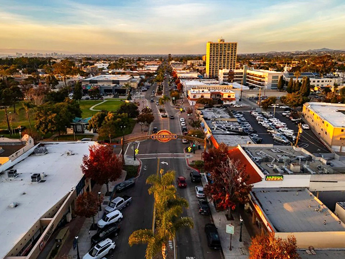 From above, Chula Vista reveals its perfect layout—close enough to everything, yet far enough from the chaos of bigger cities.