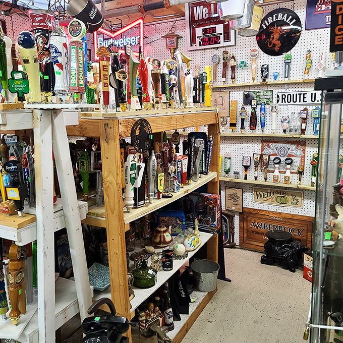 Beer tap handles tell tales of brews gone by, transforming a utilitarian bar tool into collectible art for home bars and man caves across Florida.