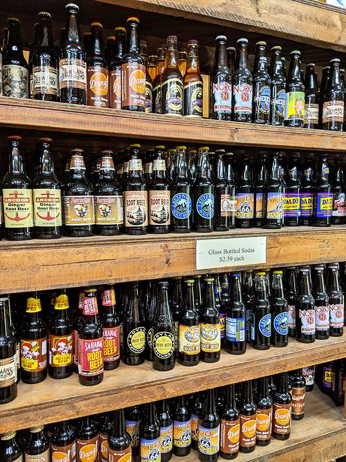 Old-fashioned sodas in glass bottles—because sometimes nostalgia is the most refreshing ingredient of all.