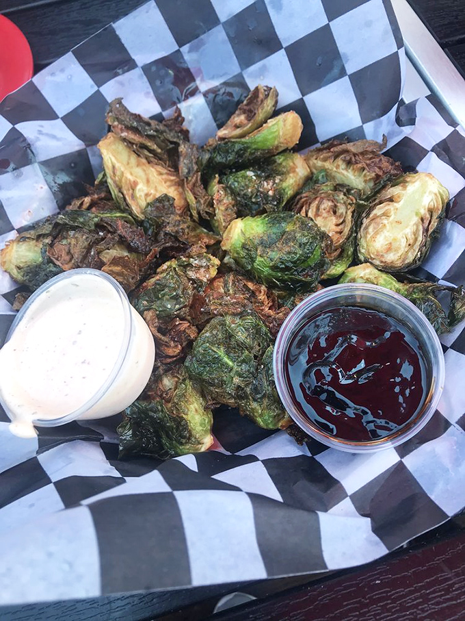 Brussels sprouts transformed from childhood nemesis into crispy, irresistible adult obsession through pure culinary wizardry.
