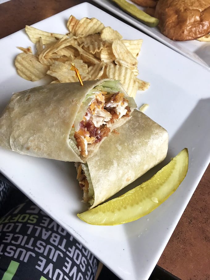 This breakfast burrito isn't just wrapped—it's hugged by a tortilla, keeping all those morning flavors in a perfect portable package.