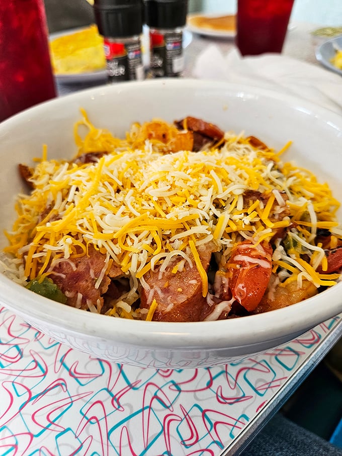 Southern comfort meets seafood sophistication in a dish that perfectly captures Savannah's culinary soul and charm.