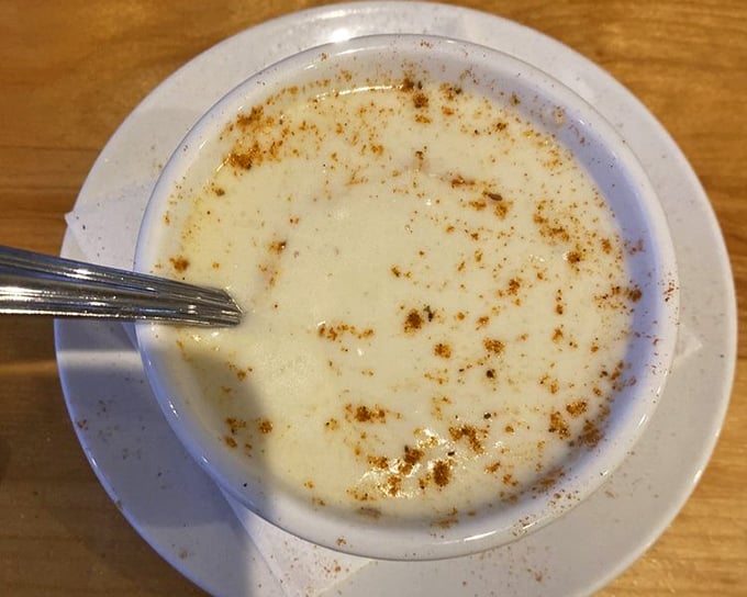 This isn't just crab soup—it's a warm, creamy hug in a bowl, sprinkled with Old Bay and Maryland pride.
