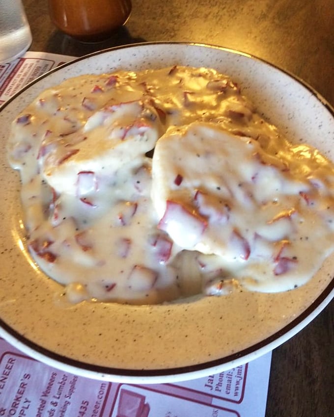 Creamed chipped beef that would make any military veteran nostalgic. SOS never looked so good—this isn't your mess hall version, it's the reason the dish became a classic.
