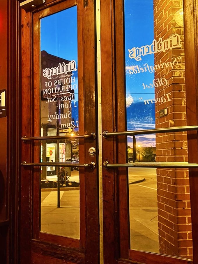 The threshold between ordinary and extraordinary. These wooden doors have welcomed generations of Springfield residents seeking comfort, community, and culinary delight.