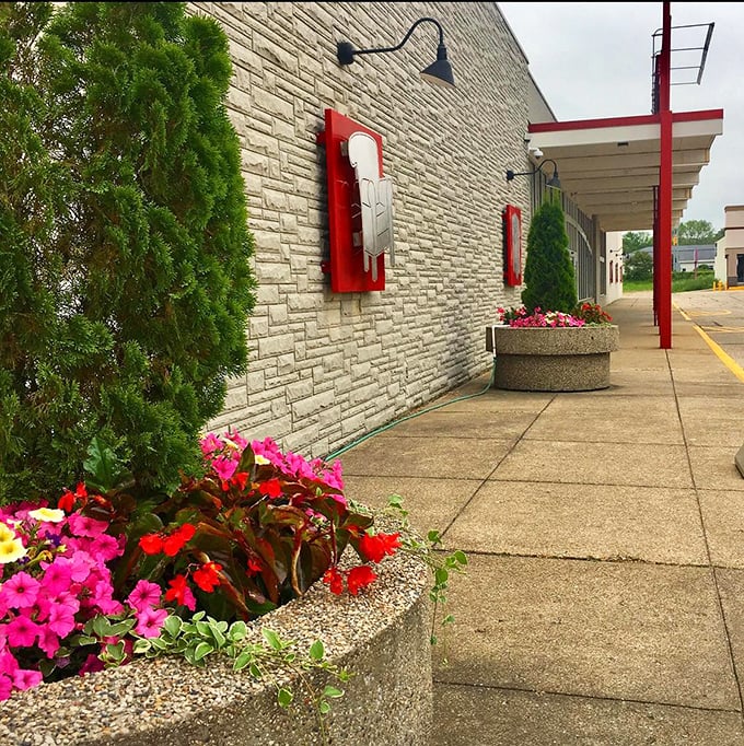 Even the exterior plantings are perfectly curated, proving that Ditto's attention to detail extends beyond its treasure-filled walls.
