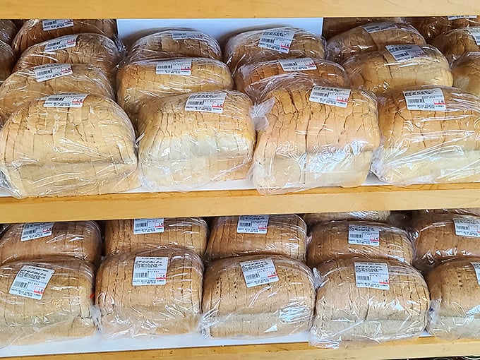 These aren't just loaves of bread—they're carbohydrate masterpieces, waiting to become the foundation of sandwiches that dreams are made of.