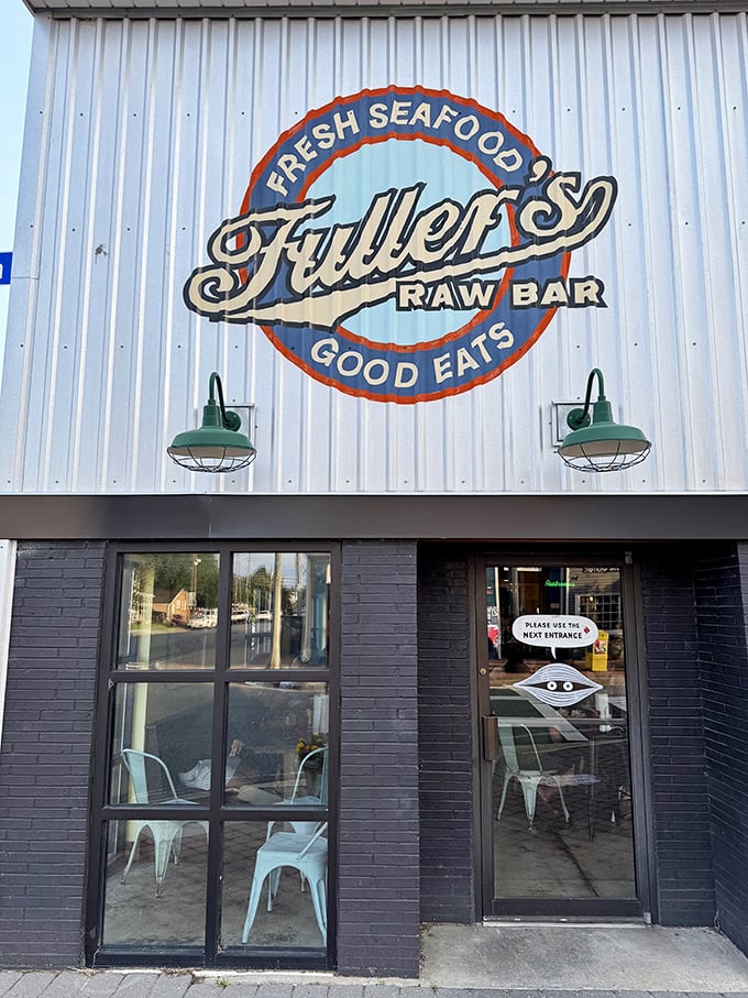 Fuller's Raw Bar's vintage-style signage promises exactly what coastal dreams are made of: fresh seafood and good eats in unpretentious surroundings.