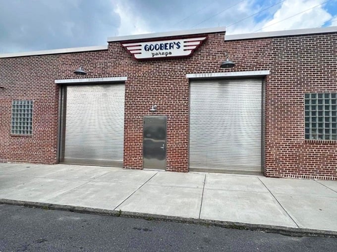 Beyond the diner lies Goober's Garage—because the only thing that complements a perfect breakfast is a perfect restoration of Detroit's golden era.