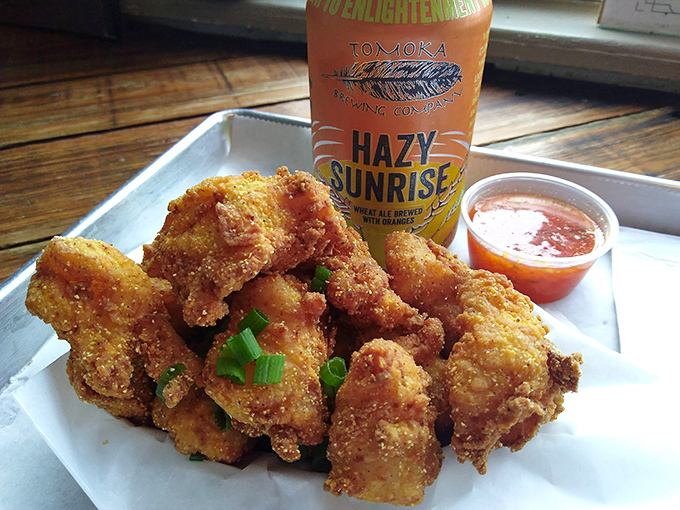 These golden grouper nuggets paired with a local brew aren't just lunch – they're a compelling reason to extend your Florida vacation indefinitely.
