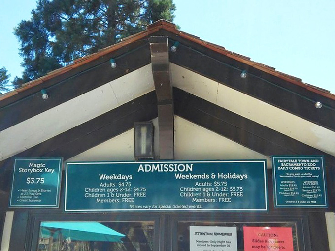 The humble information booth—where magical adventures begin and parental questions get answered. The most practical fairytale building of all! 