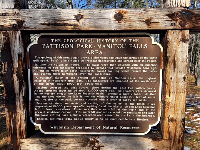 This geological history lesson proves that Pattison's beauty was a billion years in the making. Some things are worth the wait.